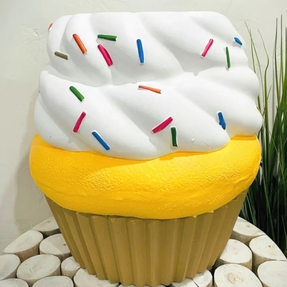 None | Other | New 223 Christmas Cupcake Candy Stool Side Table Tiktok ...